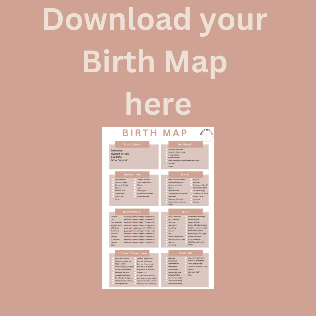 Birth Map - Printable – Midwife Mel